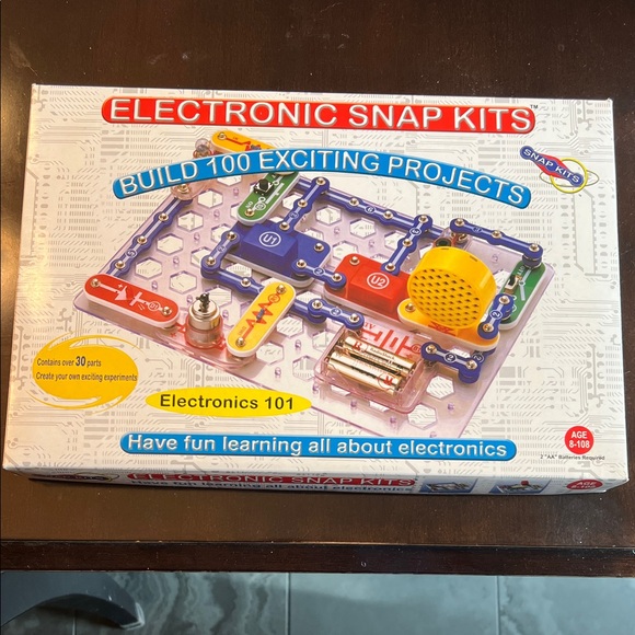 snap kits | Toys | Electronics Kit Blue Red Yellow | Poshmark